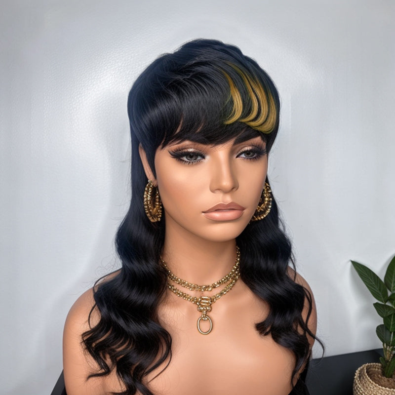Glueless Mullet Wigs – LinktoHair
