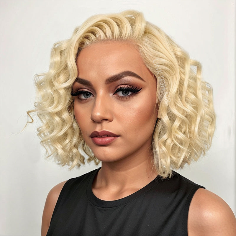 613 Blonde Wigs | 613 Lace Front Wig | Bob Wigs – LinktoHair