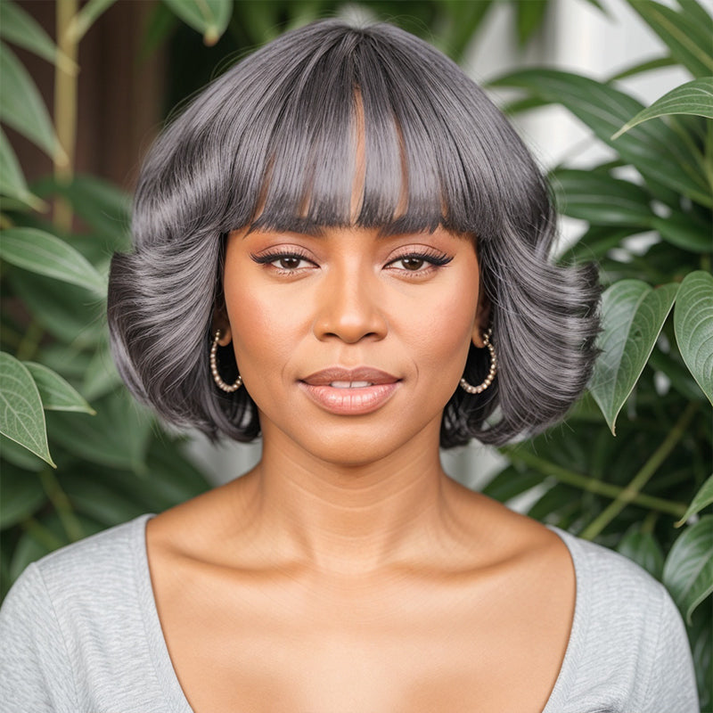 Linktohair | Salt and Pepper Wigs | Wear and Go Wigs | Best Wig Brand ...